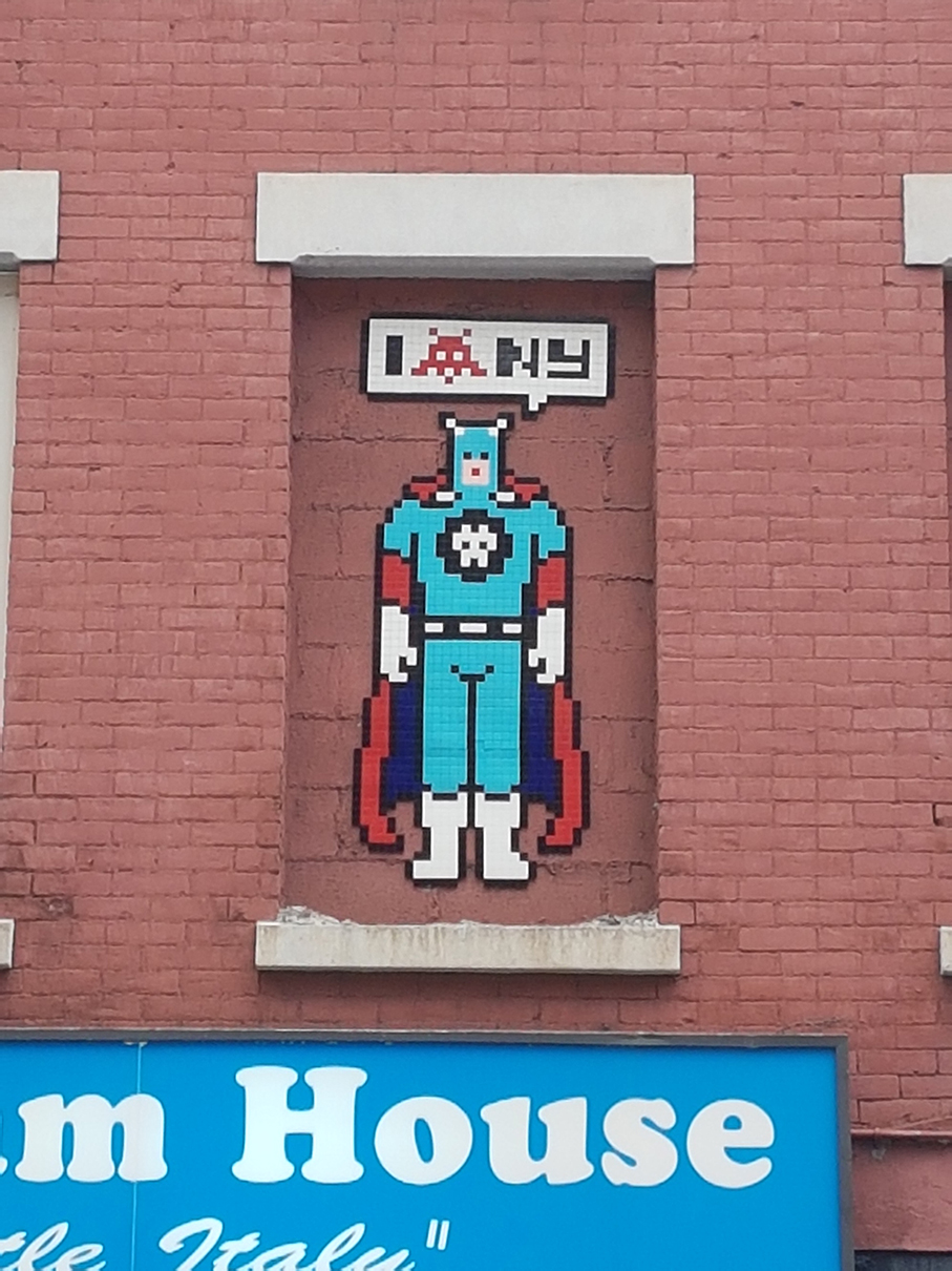 Space Invaders – Street Mosaics - Street Art & Graffiti - Dror Hadadi